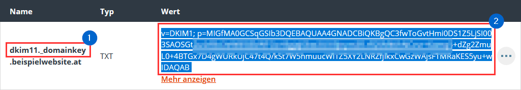 How can I create an SPF and DKIM entry in WIX?