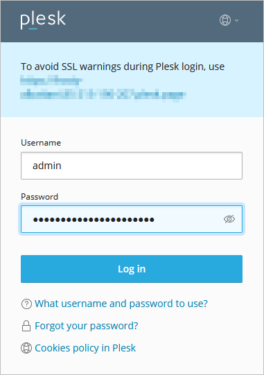 How do I install Plesk on my vServer?